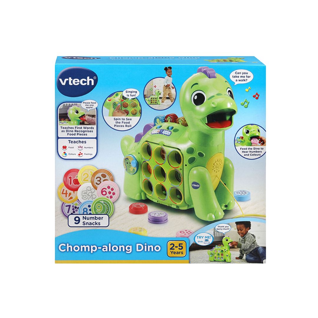 Vtech Chomp Along Dino Interactive Educational Toy – JouéClub