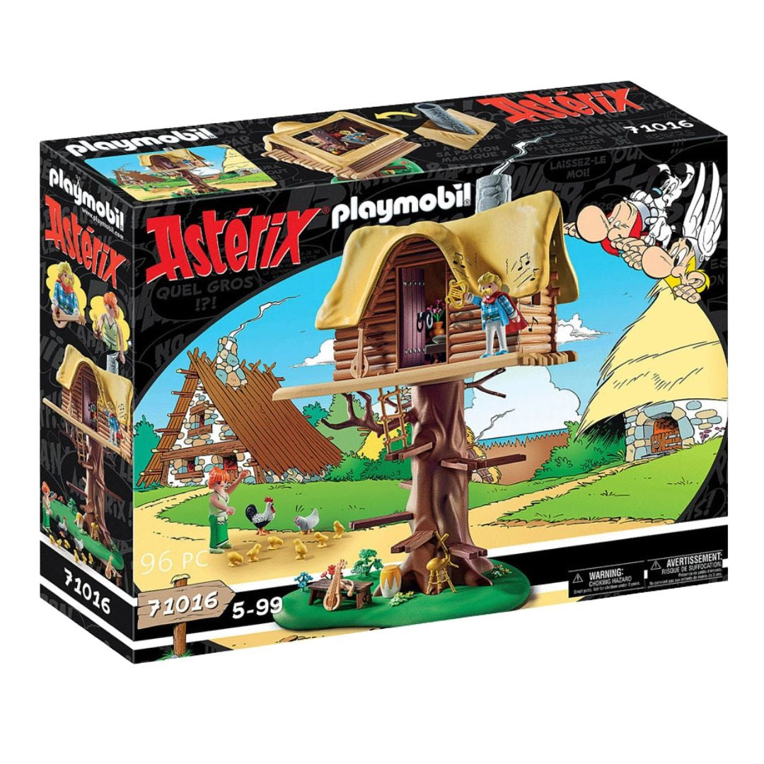 Playmobil Asterix Cacofonix With Tree House – joueclublb