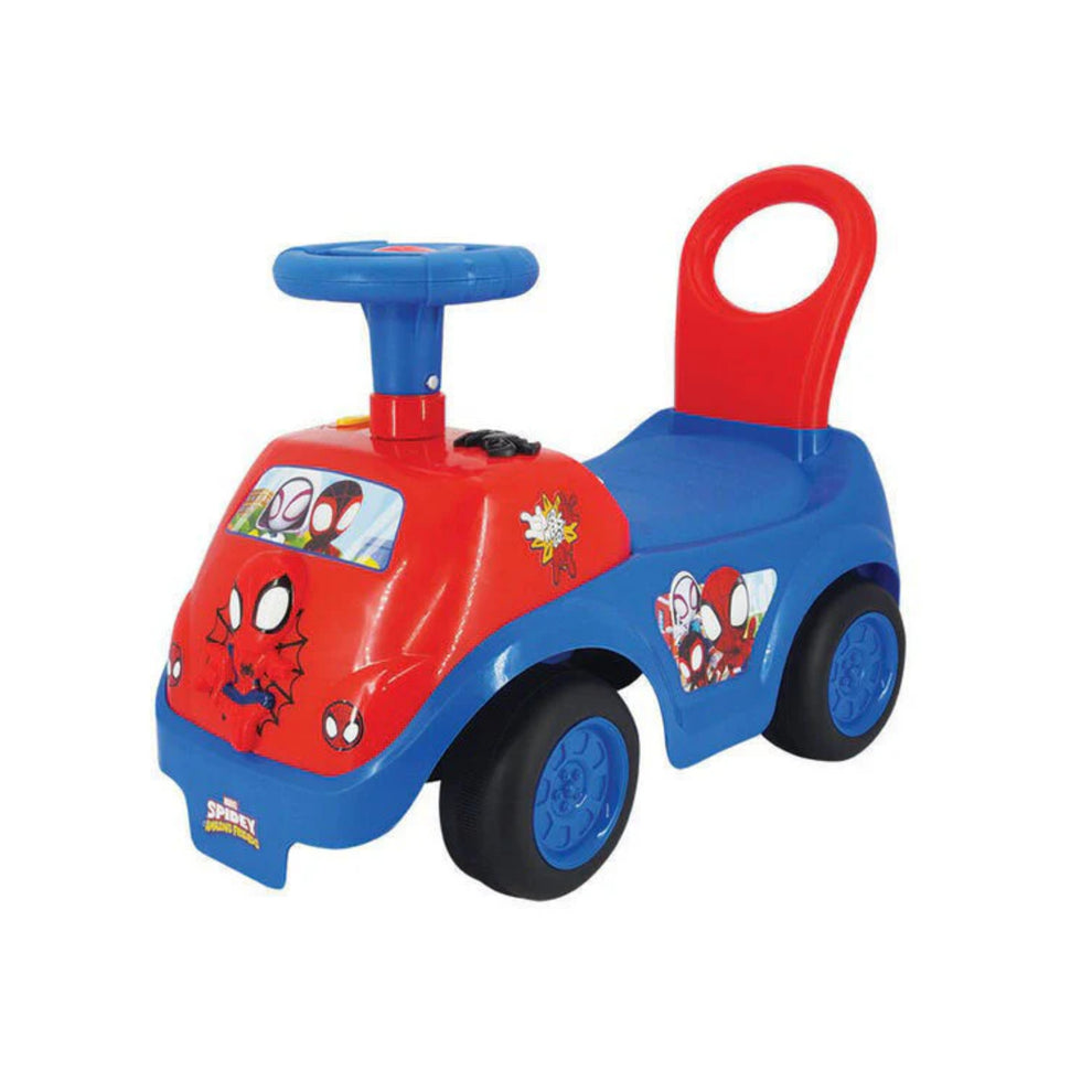 Lights & Sound Spidey Team Activity Ride On – JouéClub