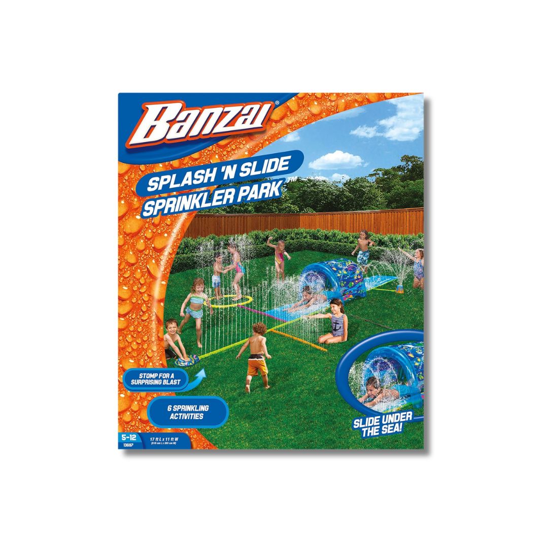 Banzai Splash & Slide Sprinkler Park – JouéClub
