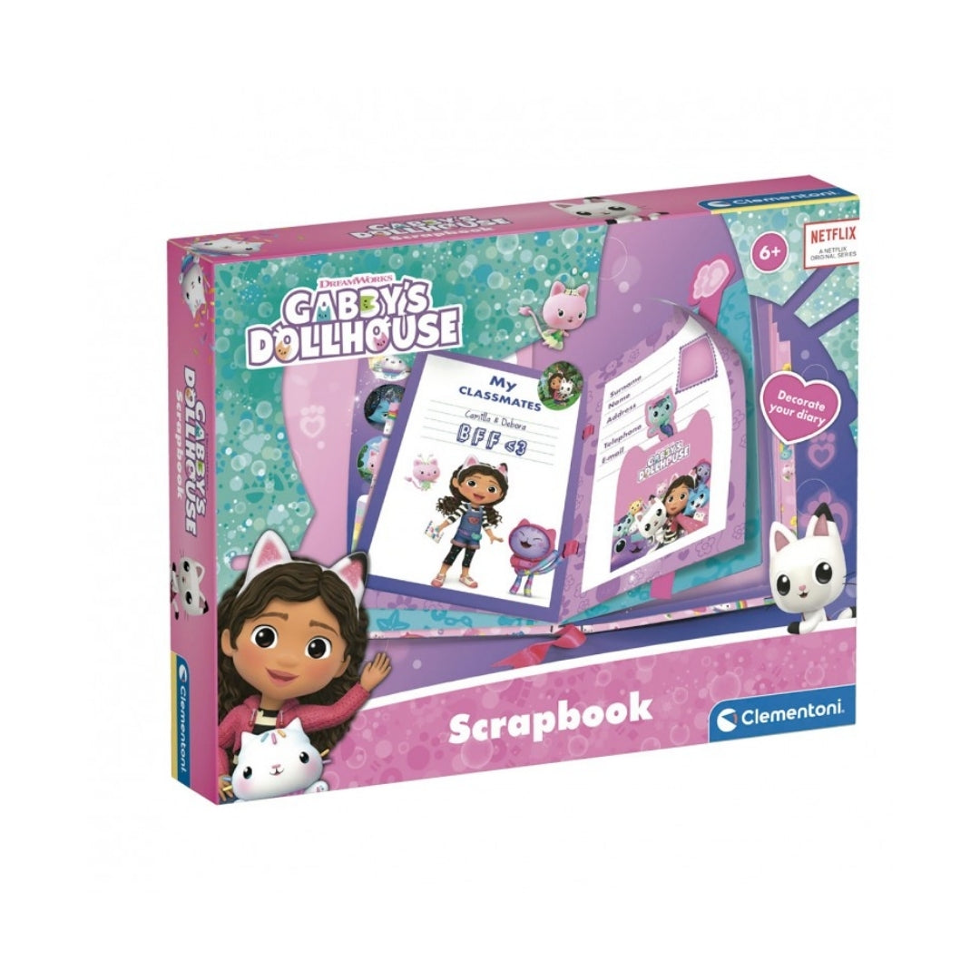 Clementoni Gabby's Doll House Scrapbook – joueclublb