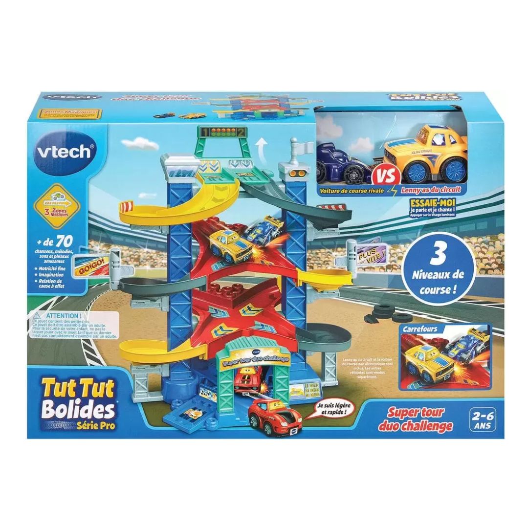 Vtech Tut Tut Bolides Super Tour Duo Interactive Circuit – joueclublb