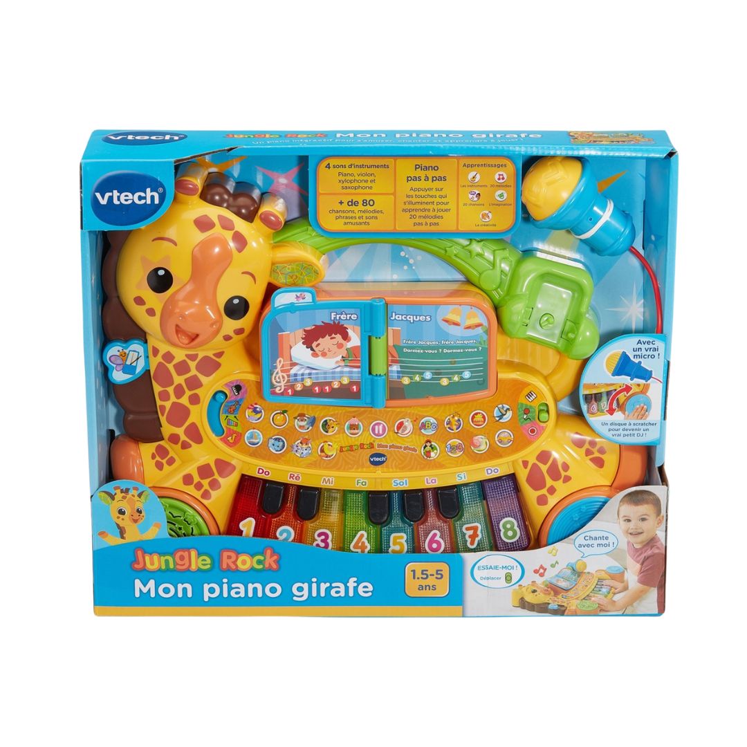 Vtech Jungle Rock Mon Piano Girafe – joueclublb