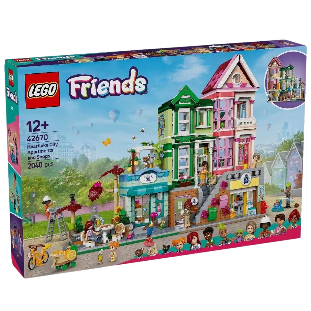 Lego Friends Heartlake City Residential and Shopping Street Set – JouéClub