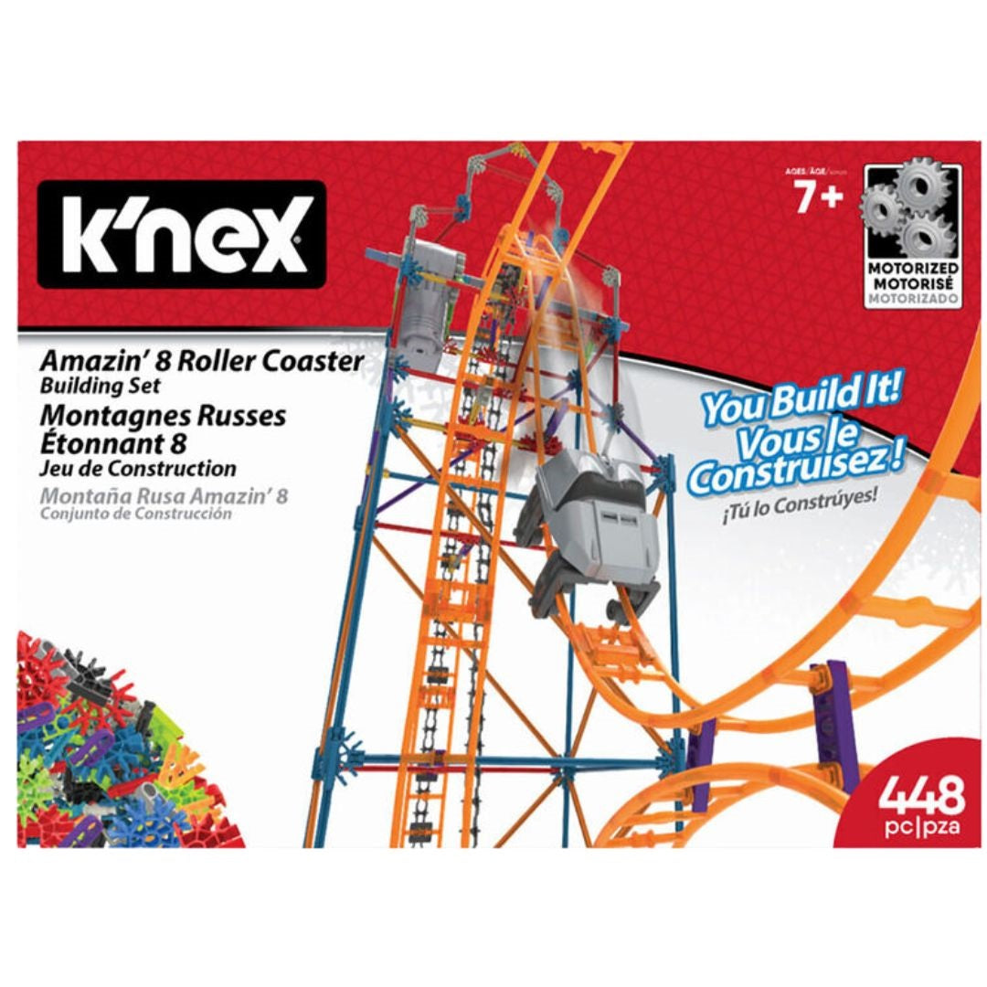 K'NEX Amazin' 8 Roller Coaster Building Set – joueclublb