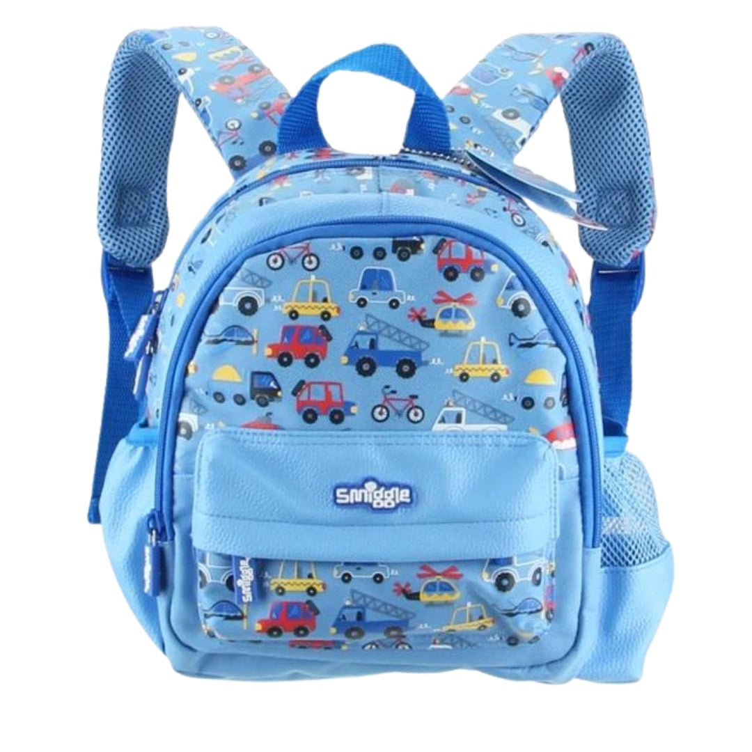 Smiggle Cars Backpack – joueclublb