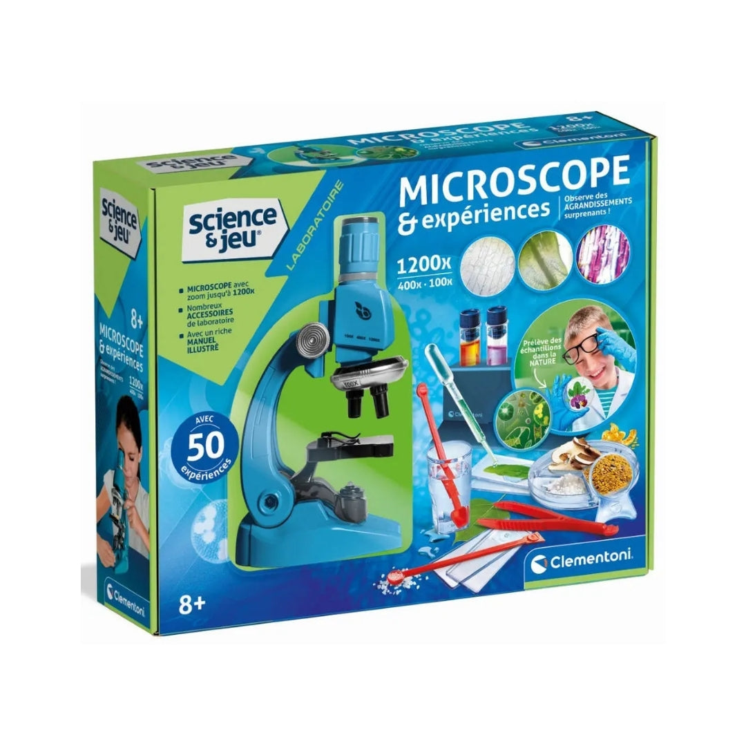 Clementoni Microscope & Experiences (French) – JouéClub