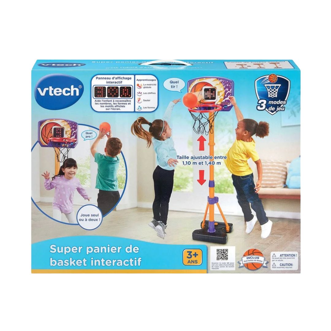 Vtech Super Interactive Basketball Hoop French – joueclublb