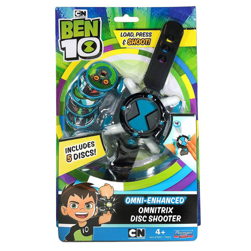 Ben 10 OMNI-ENHANCED OMNITRIX DISC SHOOTER – JouéClub