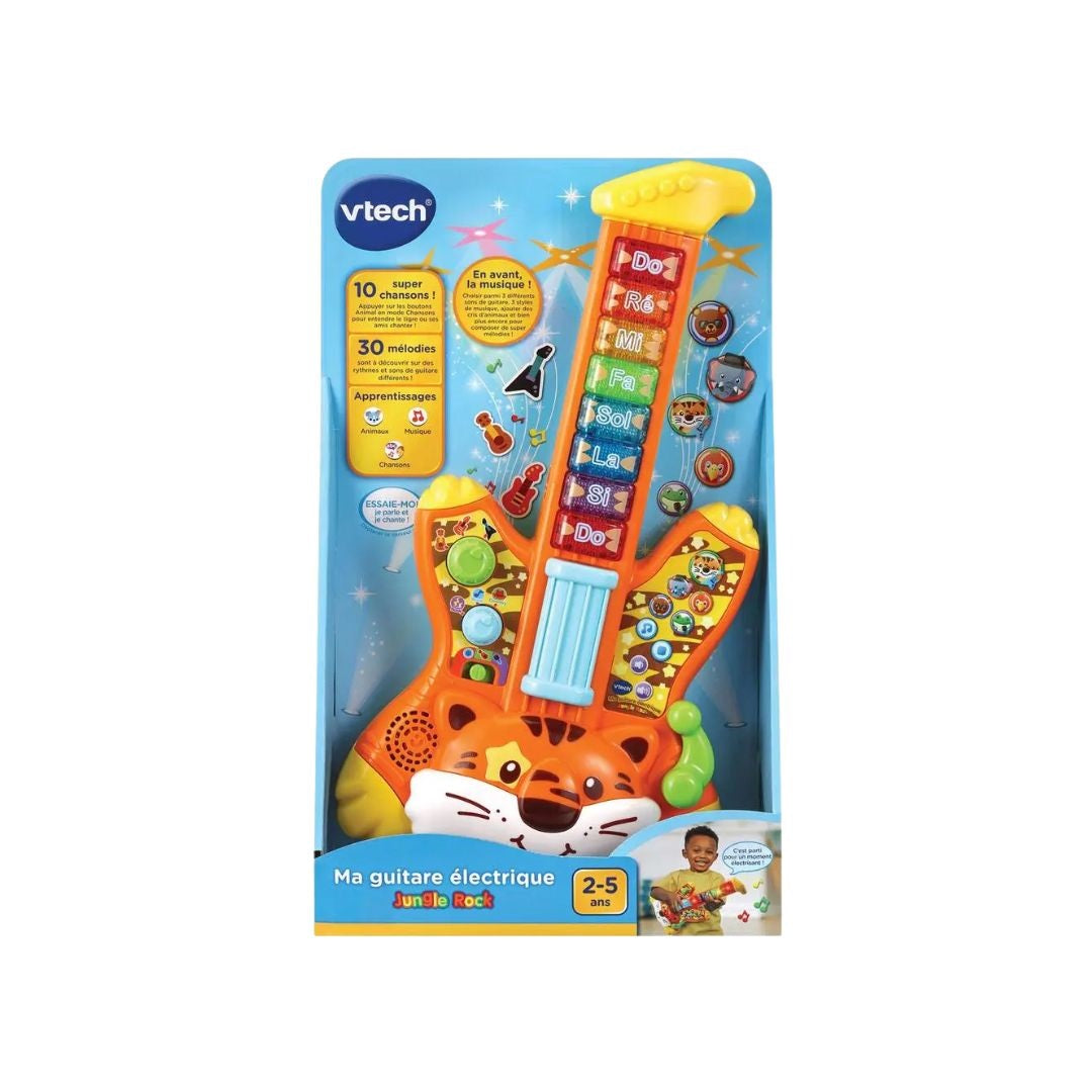 Vtech Jungle Rock Tiger Electric Guitar – joueclublb