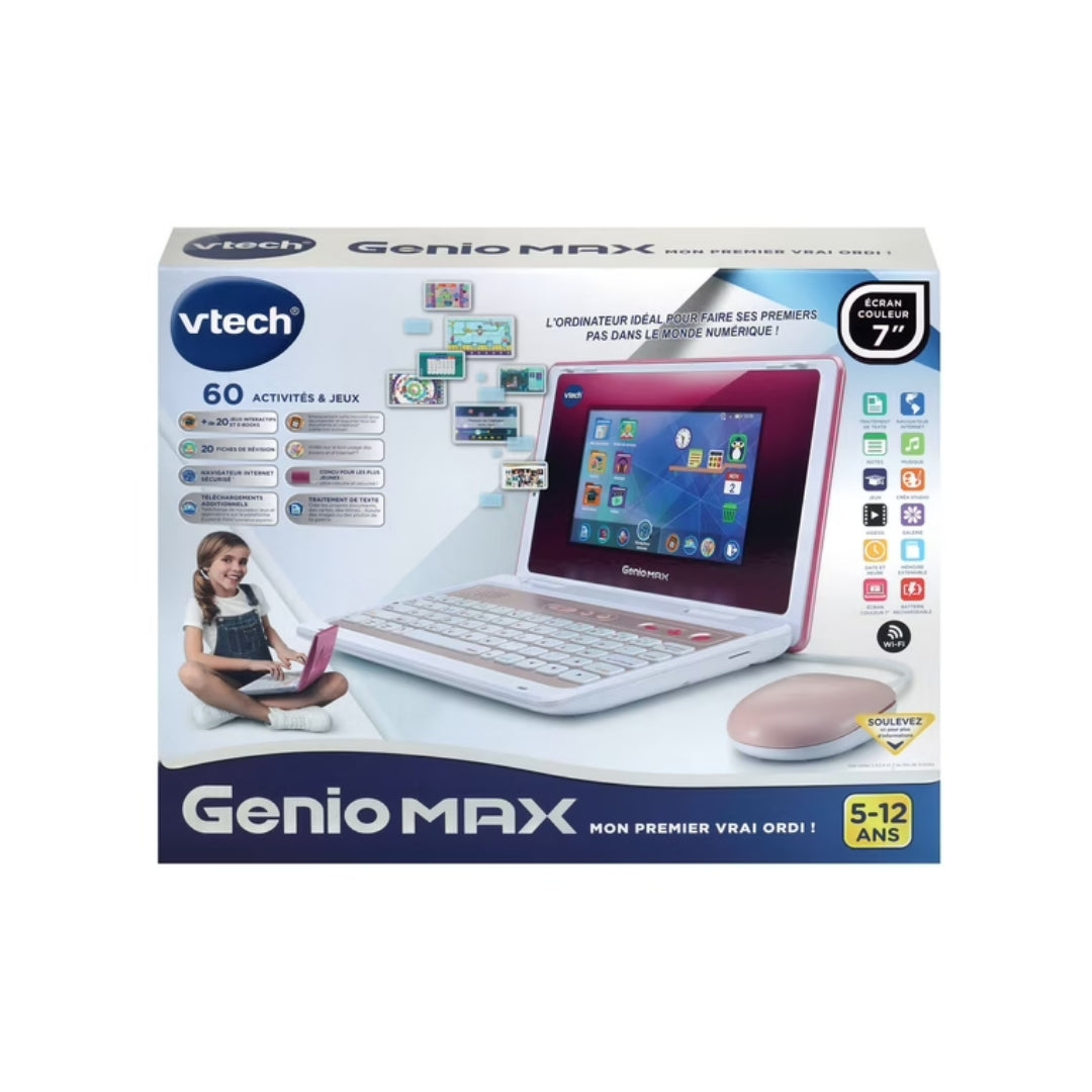 Vtech Genio Max Computer (Pink) – JouéClub