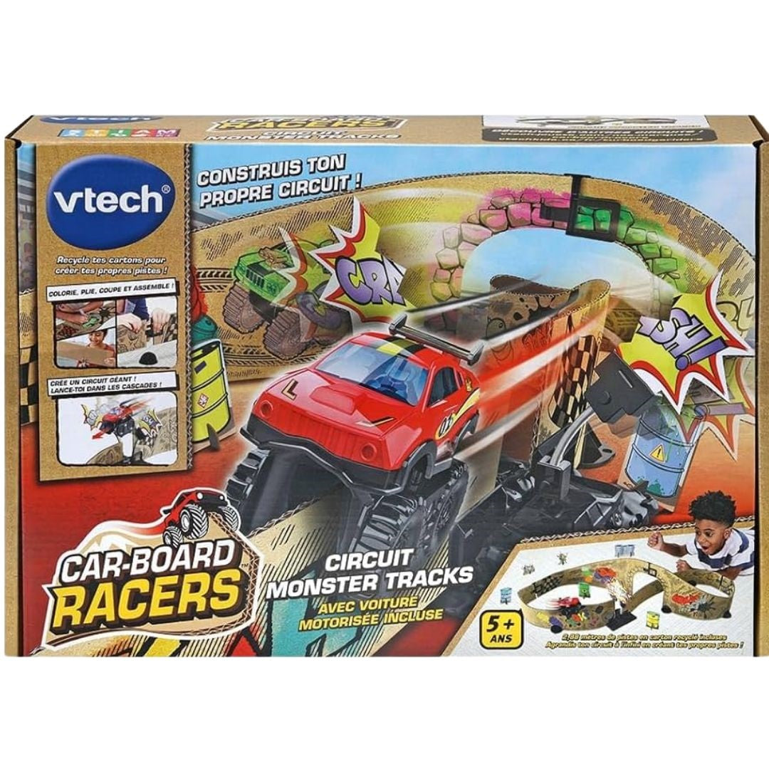 Vtech Car-Board Racers - Circuit Monster Tracks – joueclublb
