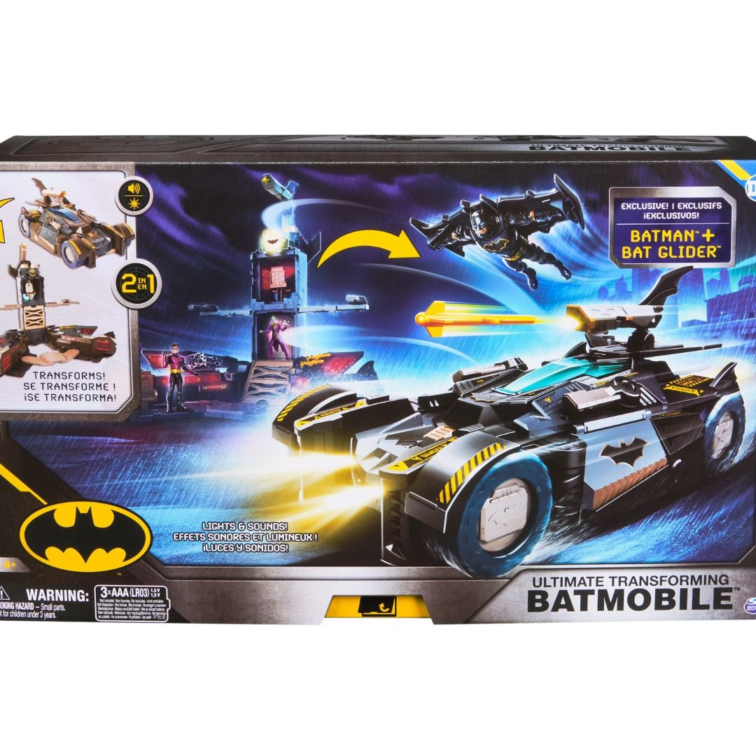 DC Comics Batman Transforming Batmobile Playset – JouéClub