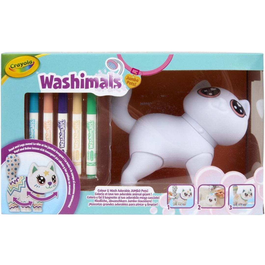 Crayola Jumbo Bits Washimals Big Wilbur Set – joueclublb