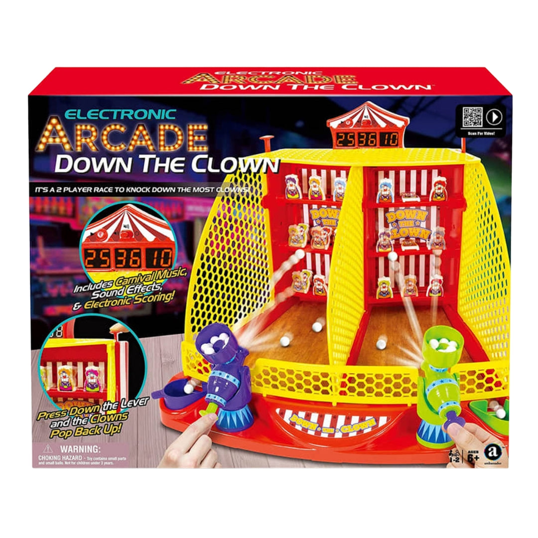 Ambassador Electronic Arcade Down The Clown – JouéClub