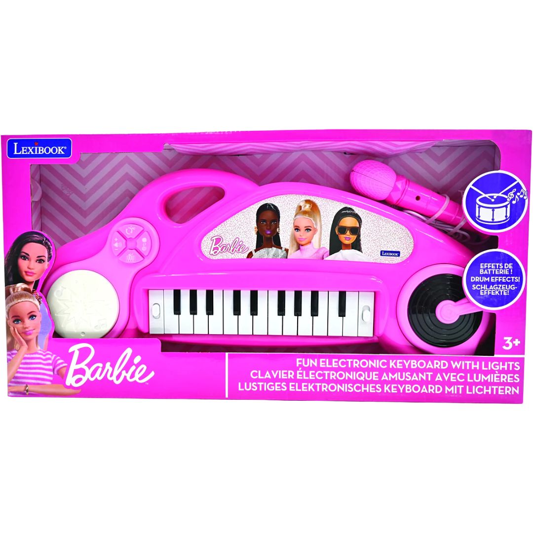 Lexibook Barbie Fun Electronic Piano Keyboard – JouéClub