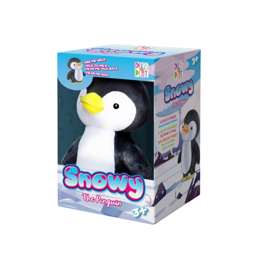 Pugs Walking & Talking Penguin Plush Toy – joueclublb