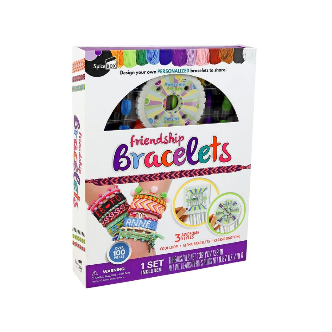 SpiceBox Make and Play Friendship Bracelets – JouéClub