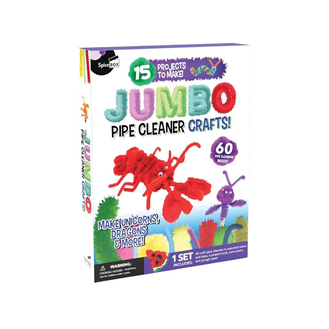SpiceBox Jumbo Pipe Cleaner Craft Kit – JouéClub