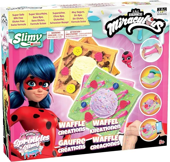 Miraculous Ladybug Sprinkles n' Slimy Waffle – joueclublb