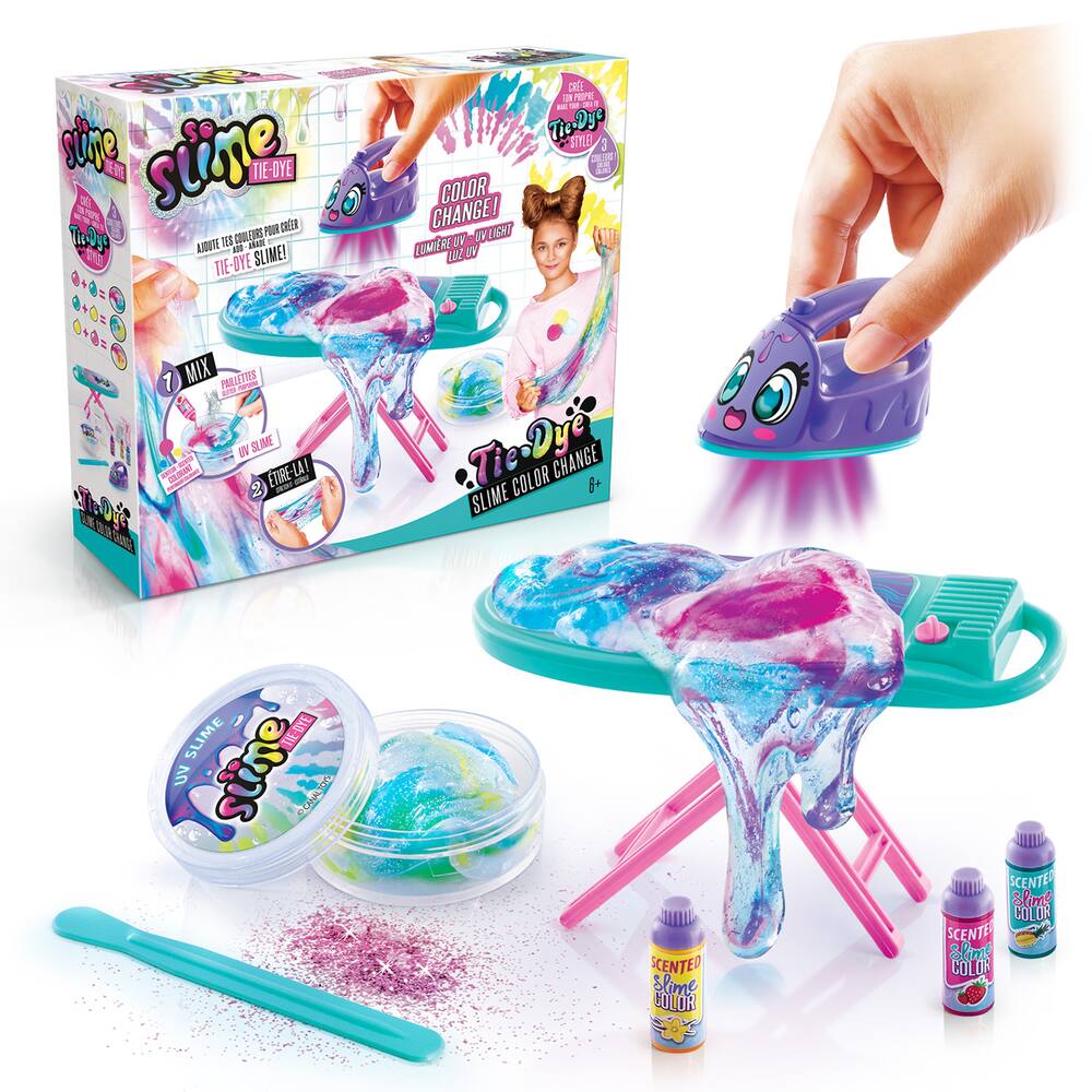 Tie-Dye Color Change Slime – joueclublb