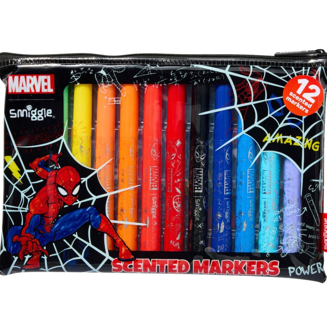 Smiggle Marvel's Spider-Man Scented Marker – joueclublb