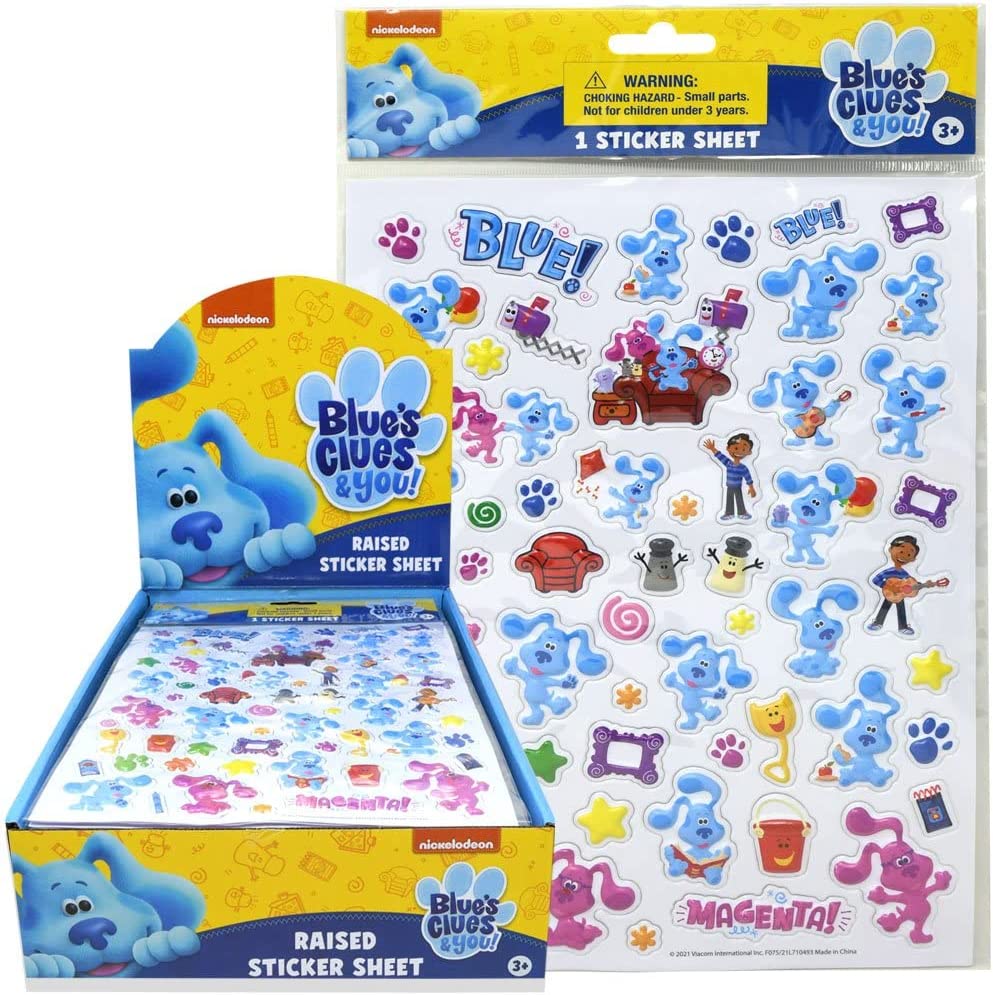 Blues Clues Sticker Sheet – joueclublb