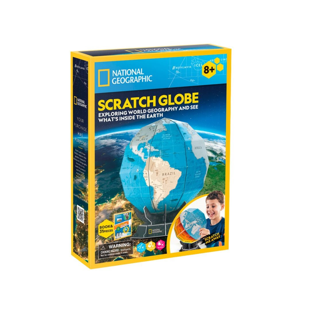 Cubic Fun National Geographic 3D Puzzle Globe – joueclublb