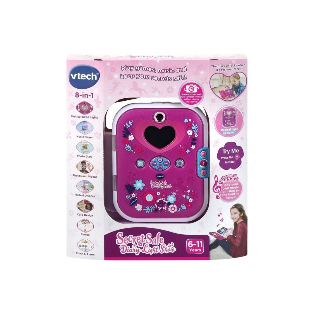 VTech Secret Safe Diary Light Show – joueclublb